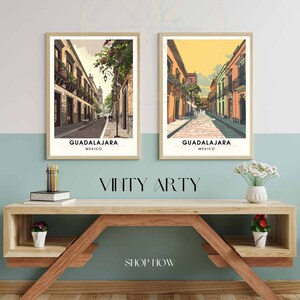 Guadalajara Poster | Travel Poster Guadalajara, Mexico | Printing ...