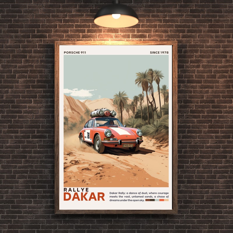 Dakar Poster - Etsy