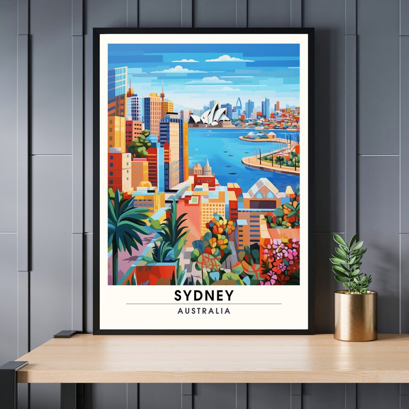Sydney Print - Etsy