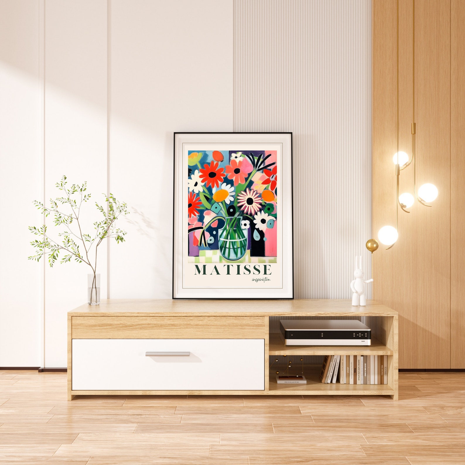 Matisse Print | Floral Poster | Inspiration Henri Matisse - Vase and ...
