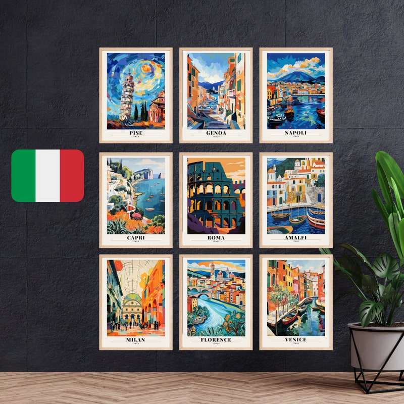 Italy Poster - Etsy