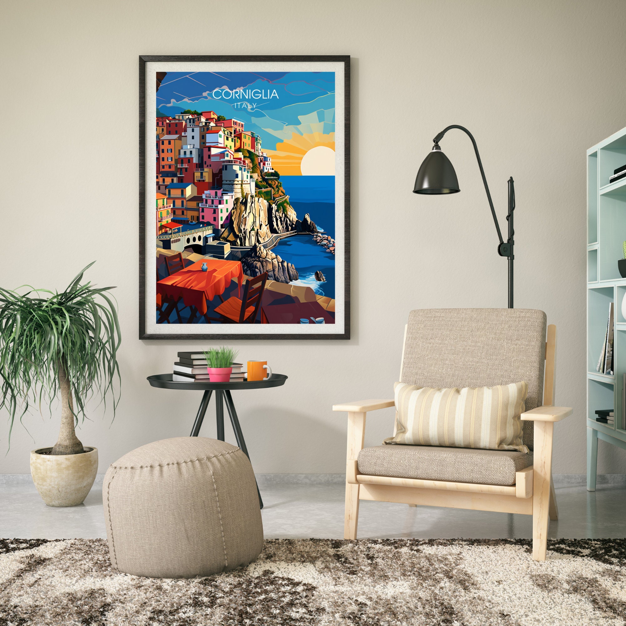 Manarola Poster Italy Manarola Travel Print Cinque Terre - Etsy
