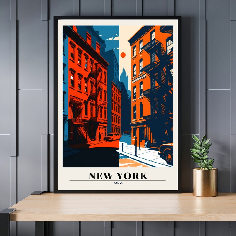 New York Poster - Etsy