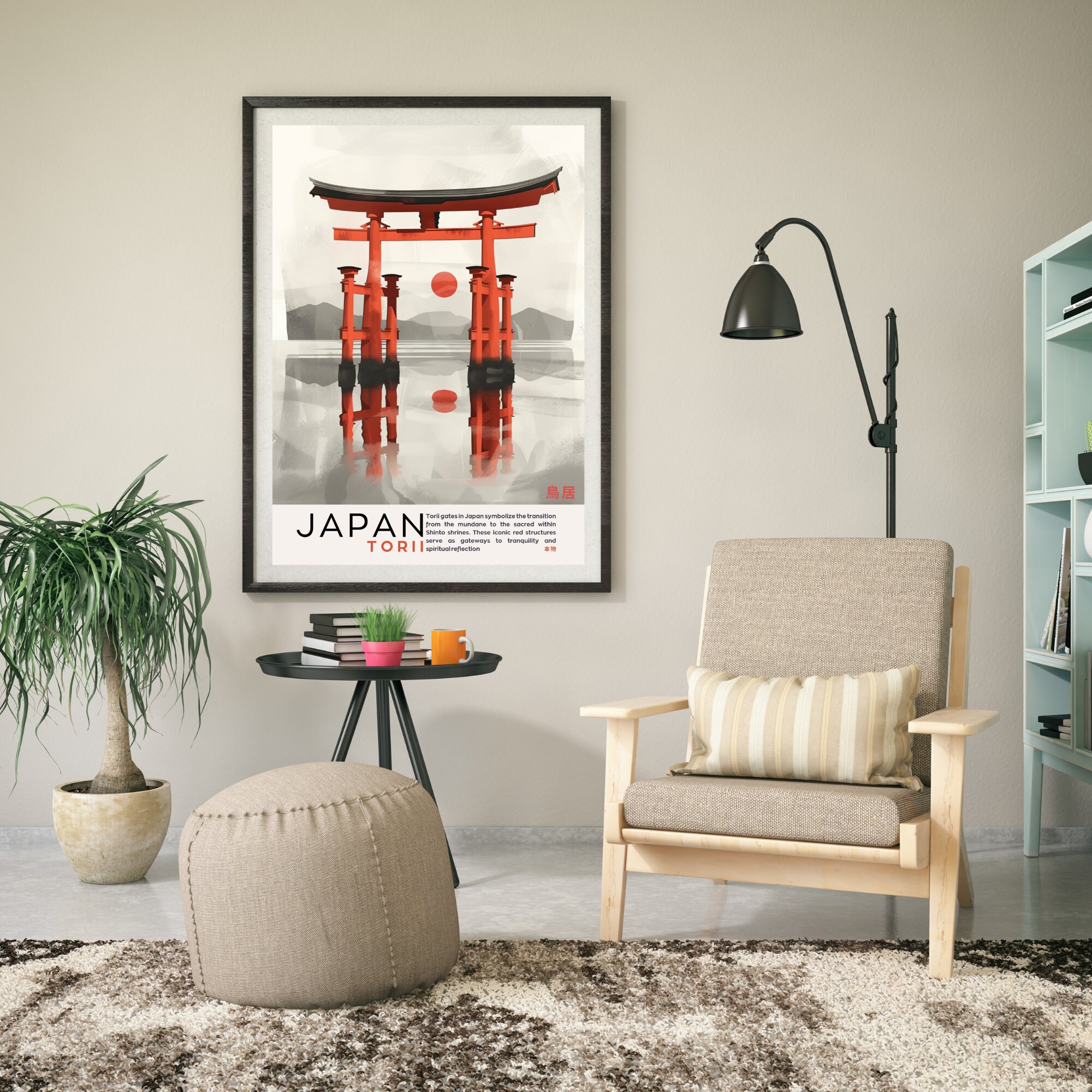 Japan Print Japan Poster Torii Door Poster Torii Print, Japan - Etsy
