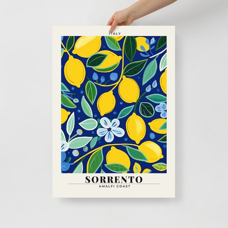 Lemon Print - Etsy