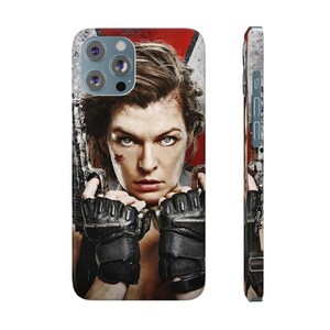 Milla Jovovich Alice Resident Evil Cell Phone Case for Iphone - Etsy