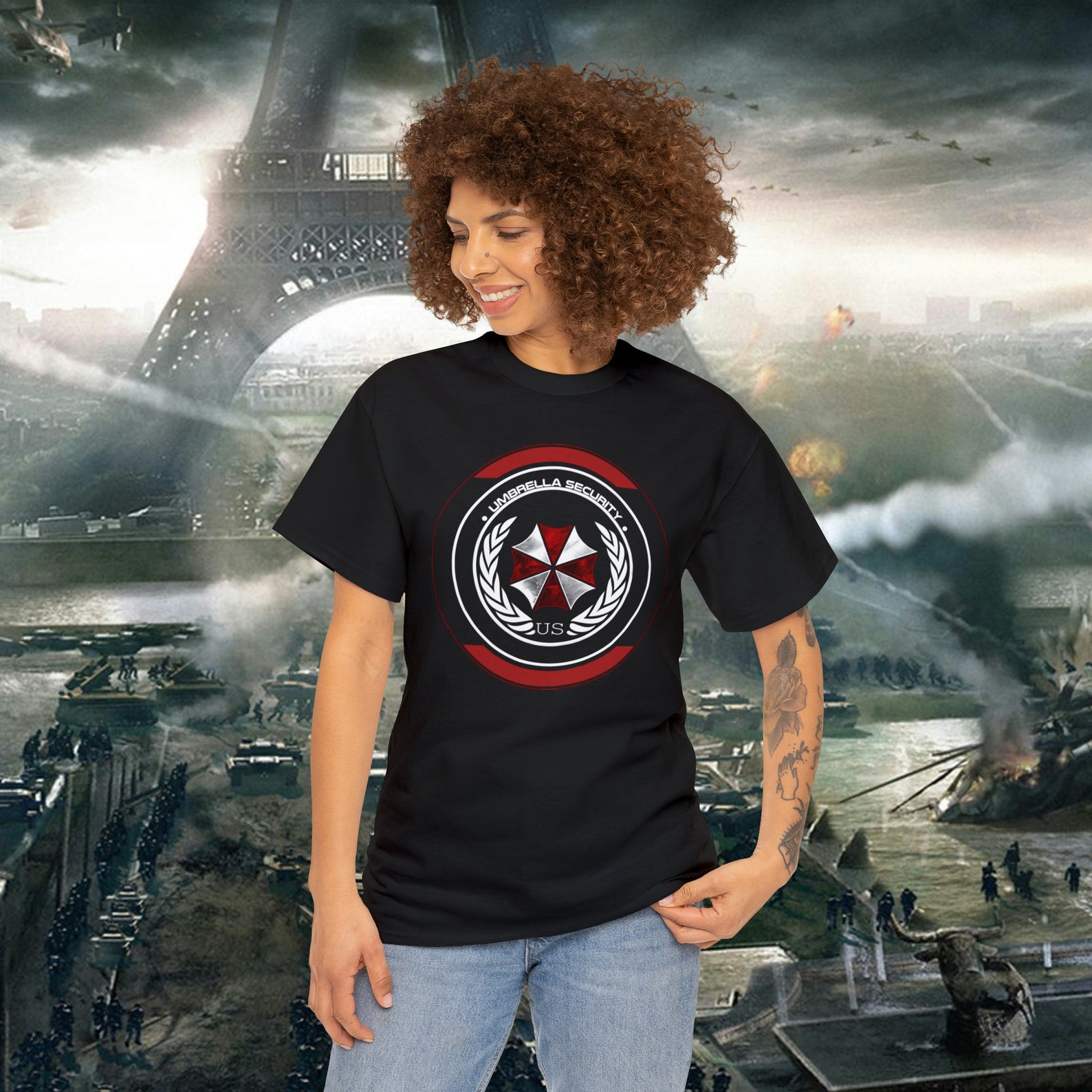 Resident Evil Shirt Umbrella Corporation Shirt Geek Gamer Shirt - Etsy