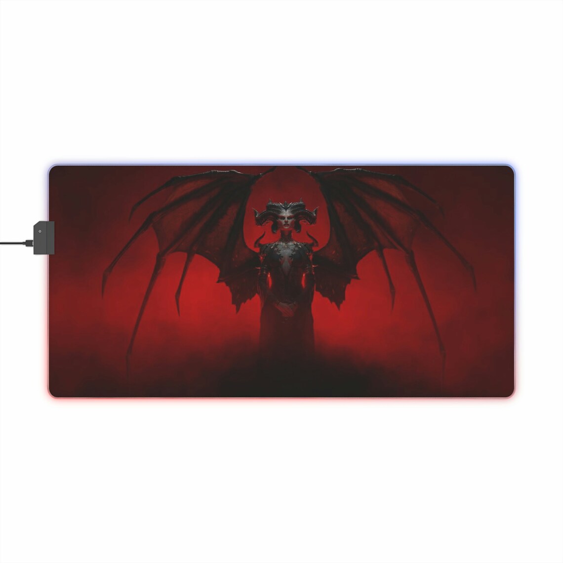 Diablo IV LED Gaming Mouse Pad Diablo 4 Gamer Led Mouse - Etsy
