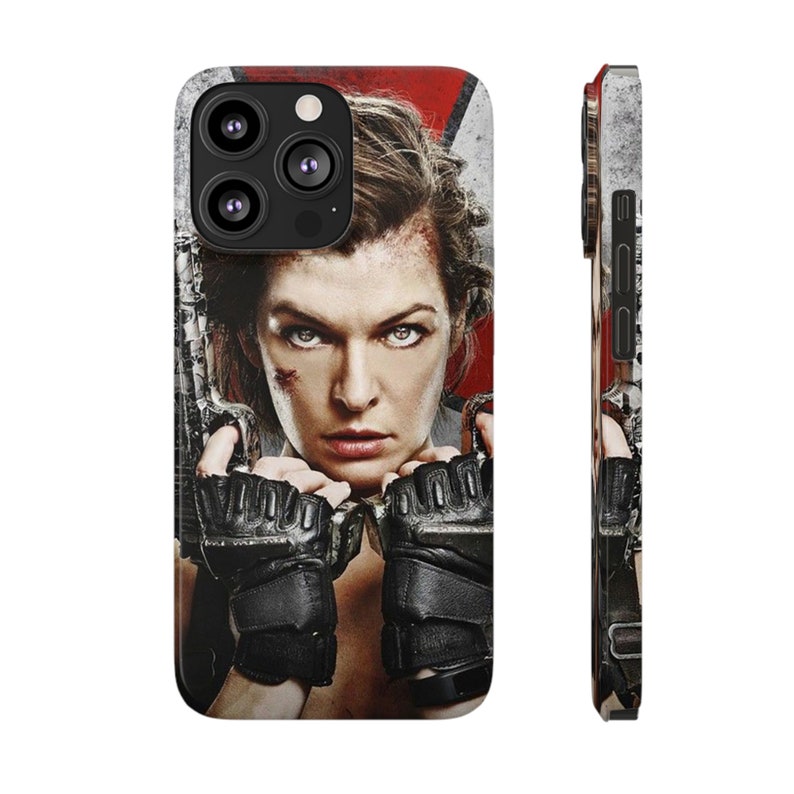 Milla Jovovich Alice Resident Evil Cell Phone Case for iPhone Stylish ...
