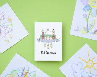 Ramadan Eid DIY Printable Cards Bundle Ramadan Eid Cards for Kids ...