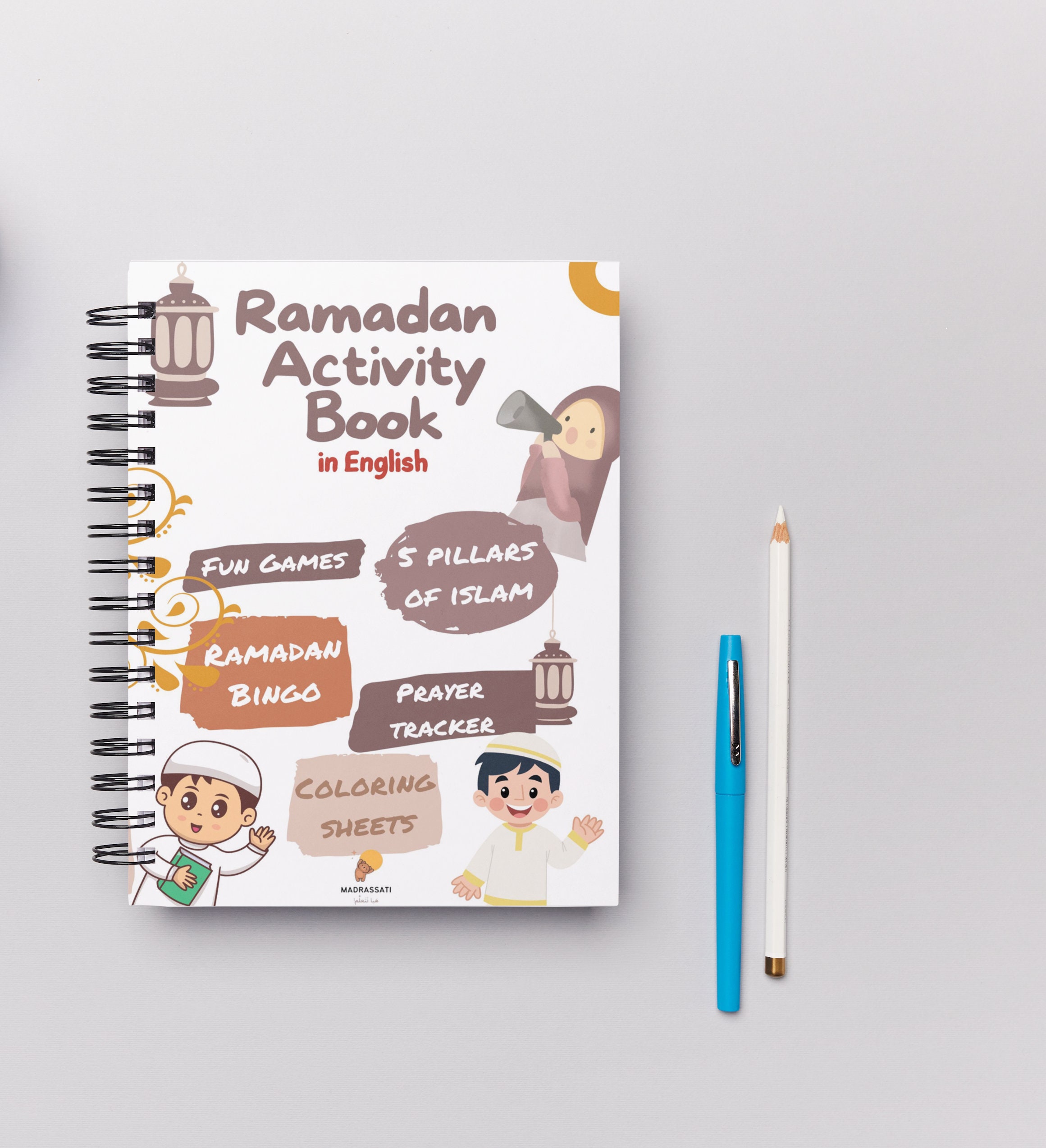 Ramadan Activity Book in English | Translated Ramadan Worksheets ...