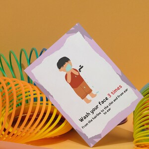 Wudu Instructions in English | Teaching Wudhu | Wudu Flashcards | Wudu ...