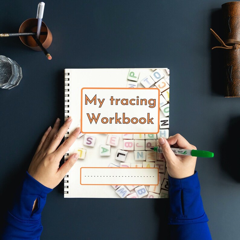 26 Tracing Alphabets | Tracing Book | Tracing Worksheets | 26 Upper ...