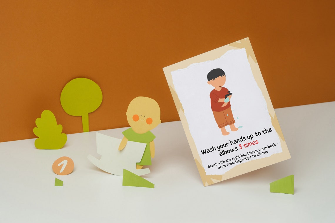 Wudu Instructions in English | Teaching Wudhu | Wudu Flashcards | Wudu ...