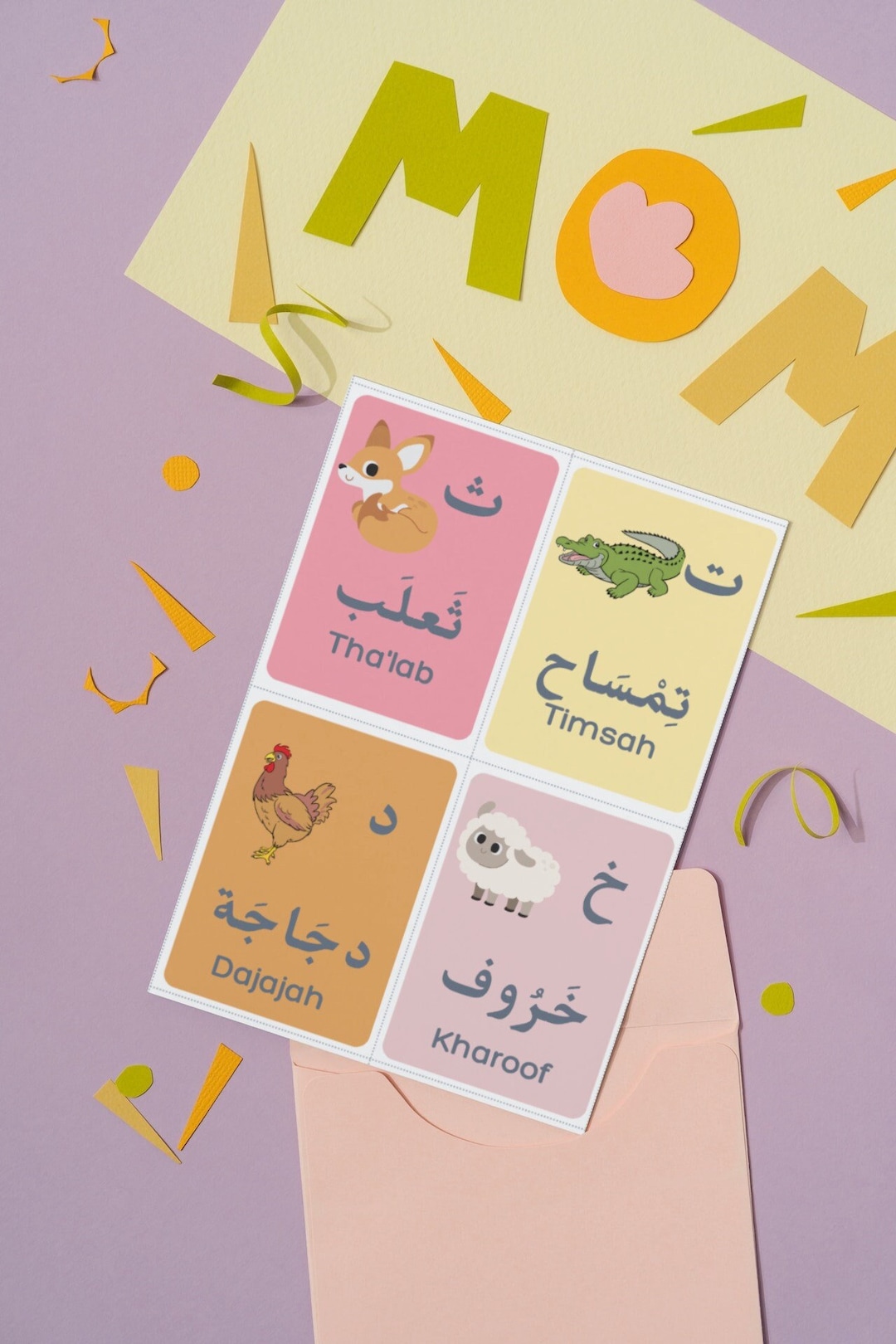 Animal Flashcards, Arabic Letters, Alphabet, Colors, Homeschool, Fiche ...