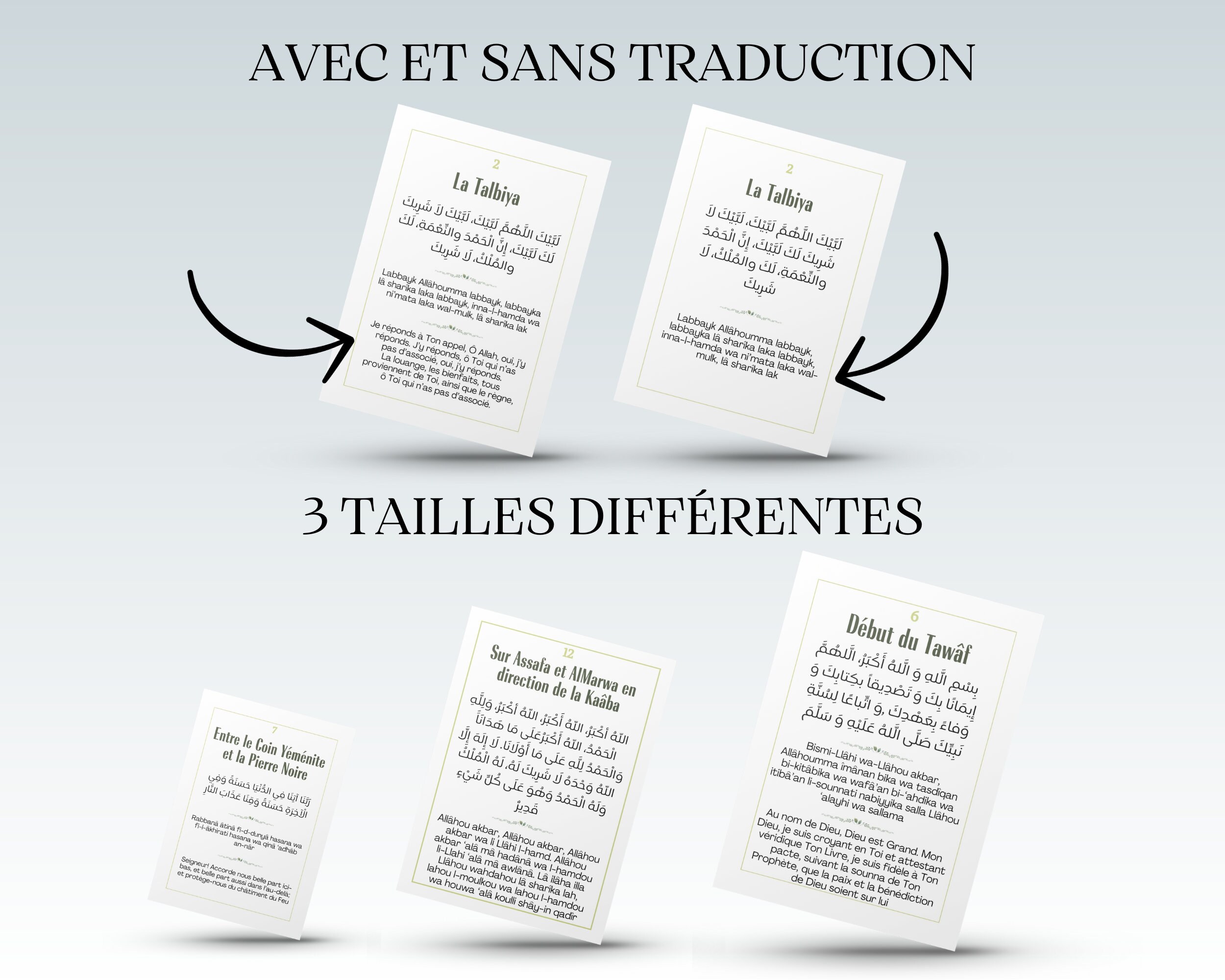Guide de la OMRA en français + texte phonétique | Invocations OMRA ...