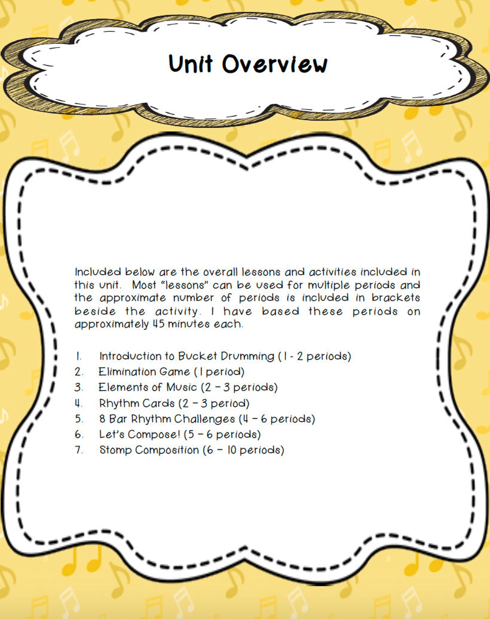 Bucket Drumming Unit (music) Teaching Resource - Etsy