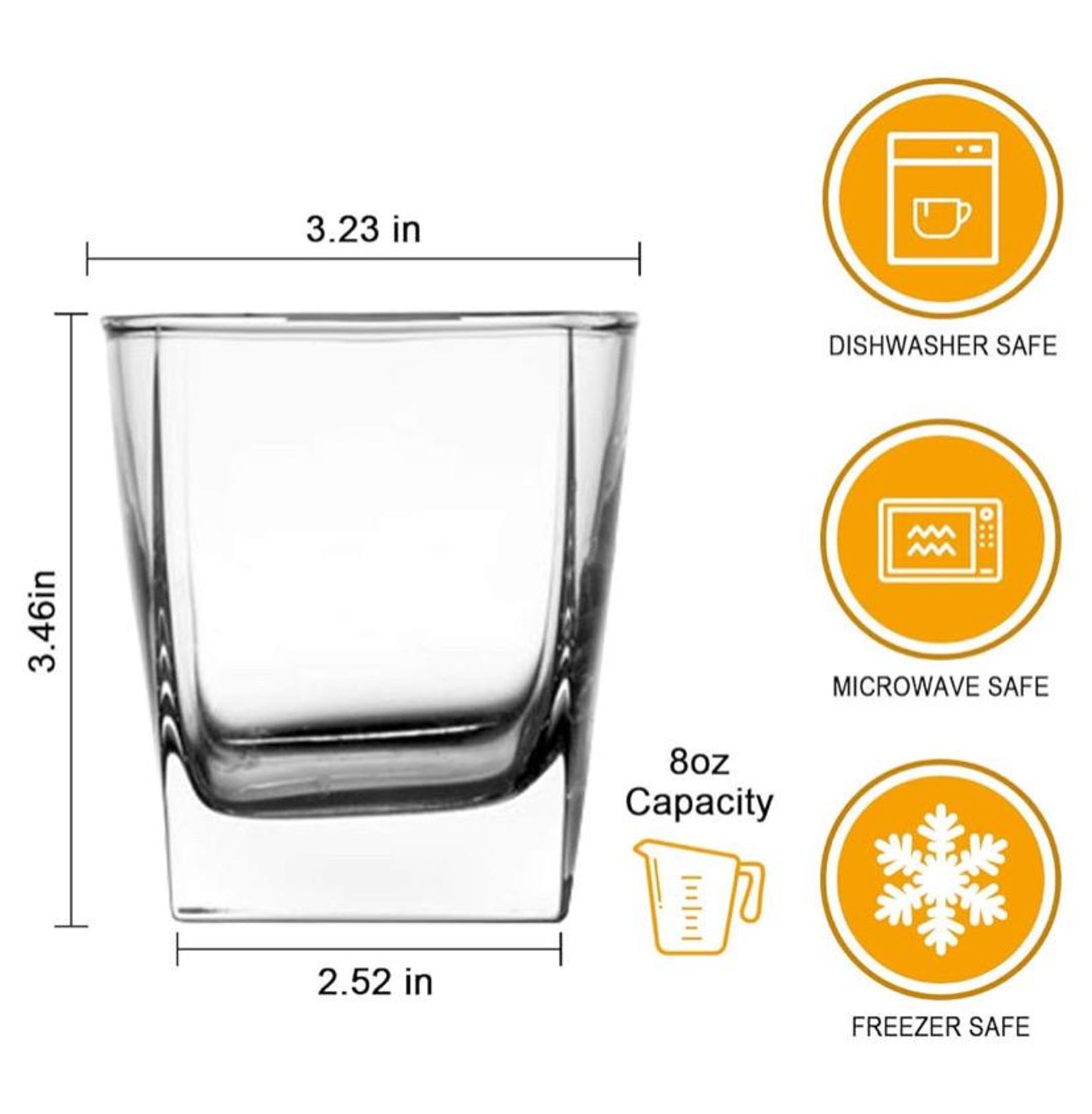 Custom Whiskey Rock Glass - Design Your Own - Etched Bourbon Scotch ...