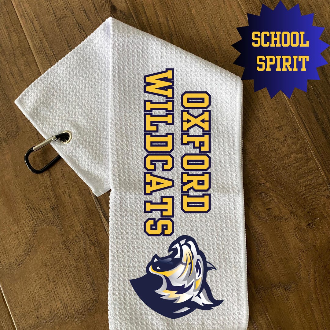 Team Spirit Towel, Add Your Mascot Team Name, Sports Team Coaches Gift ...