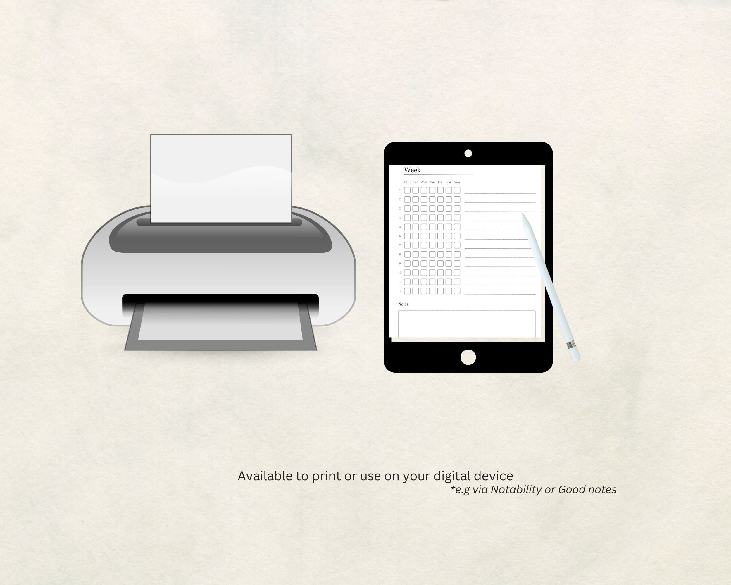 Printable Daily Checklist, Stay Organised and Boost Your Productivity ...