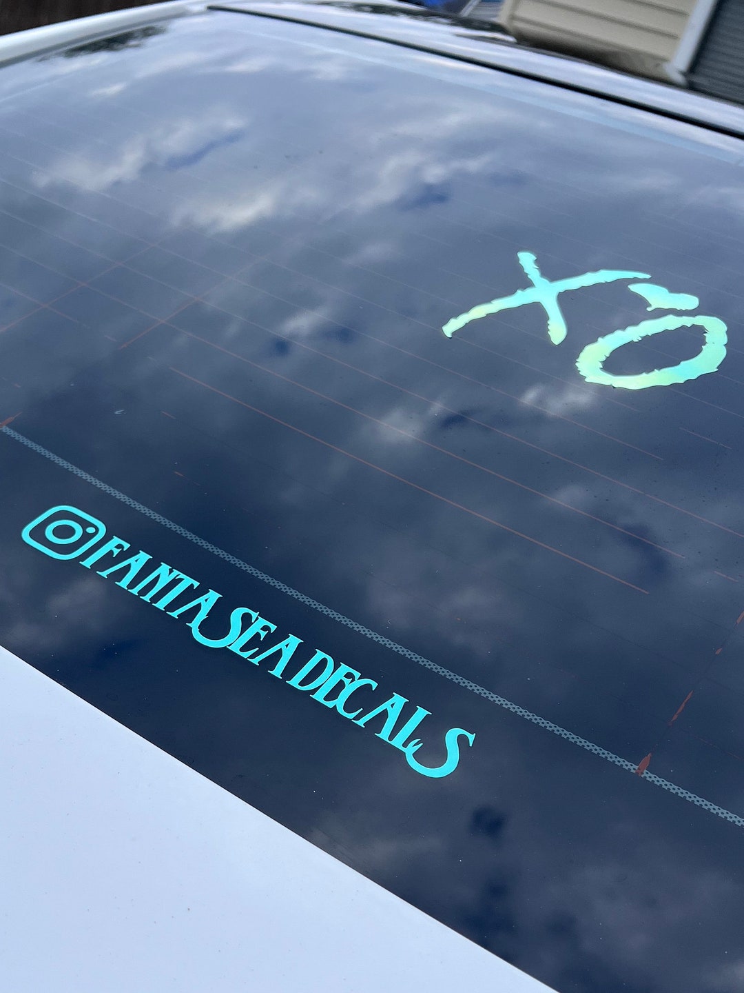 Xo Decal, Xo Car Decal, Mirror Stickers, Vinyl Sticker, Laptop Stickers ...