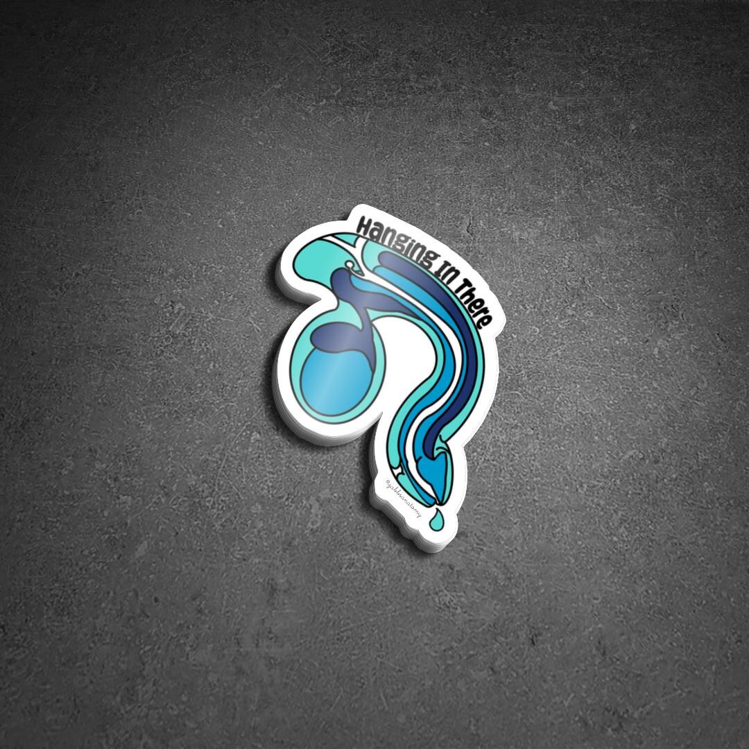Male Anatomy Sticker - Etsy