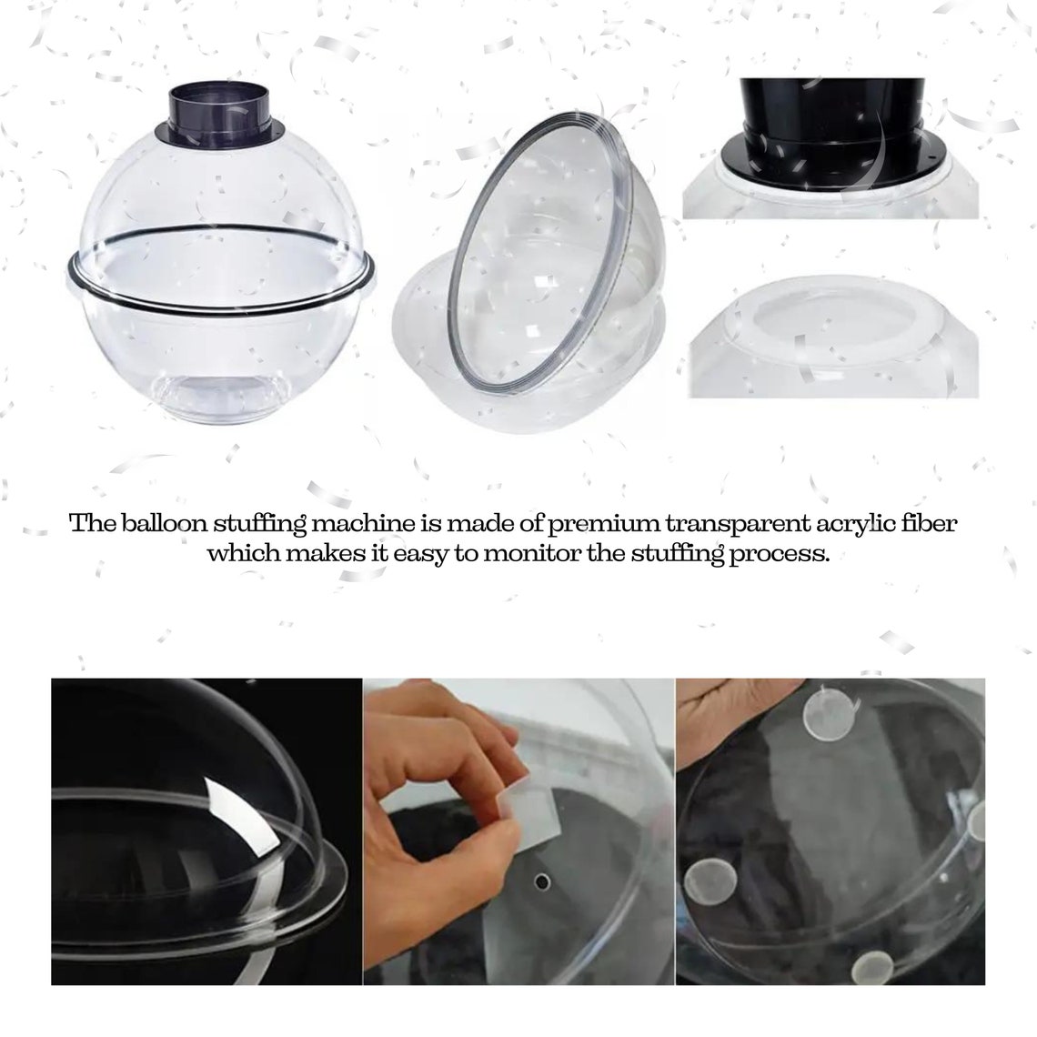 Balloon Stuffing Machine | Balloon Stuffer Machine Kit With Electric ...