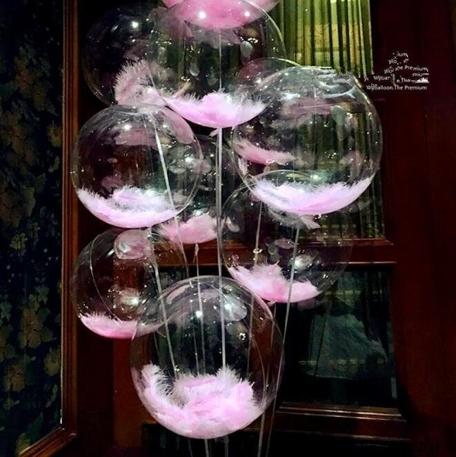 18 Inch Clear Bobo Balloons Set of 10 Jumbo Balloon Bulk - Etsy