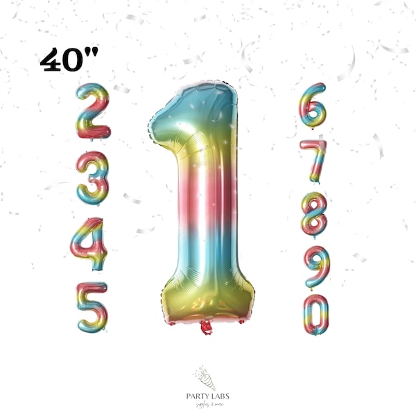 Giant Numbers - Etsy