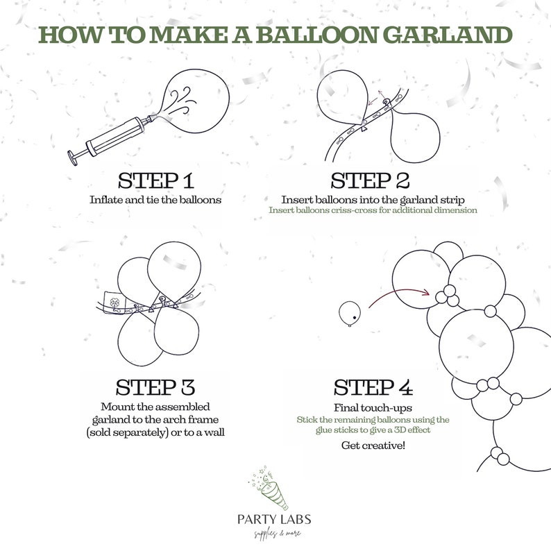 Unicorn Birthday Balloon Garland Arch Kit | 141 Pcs | Girl Birthday ...