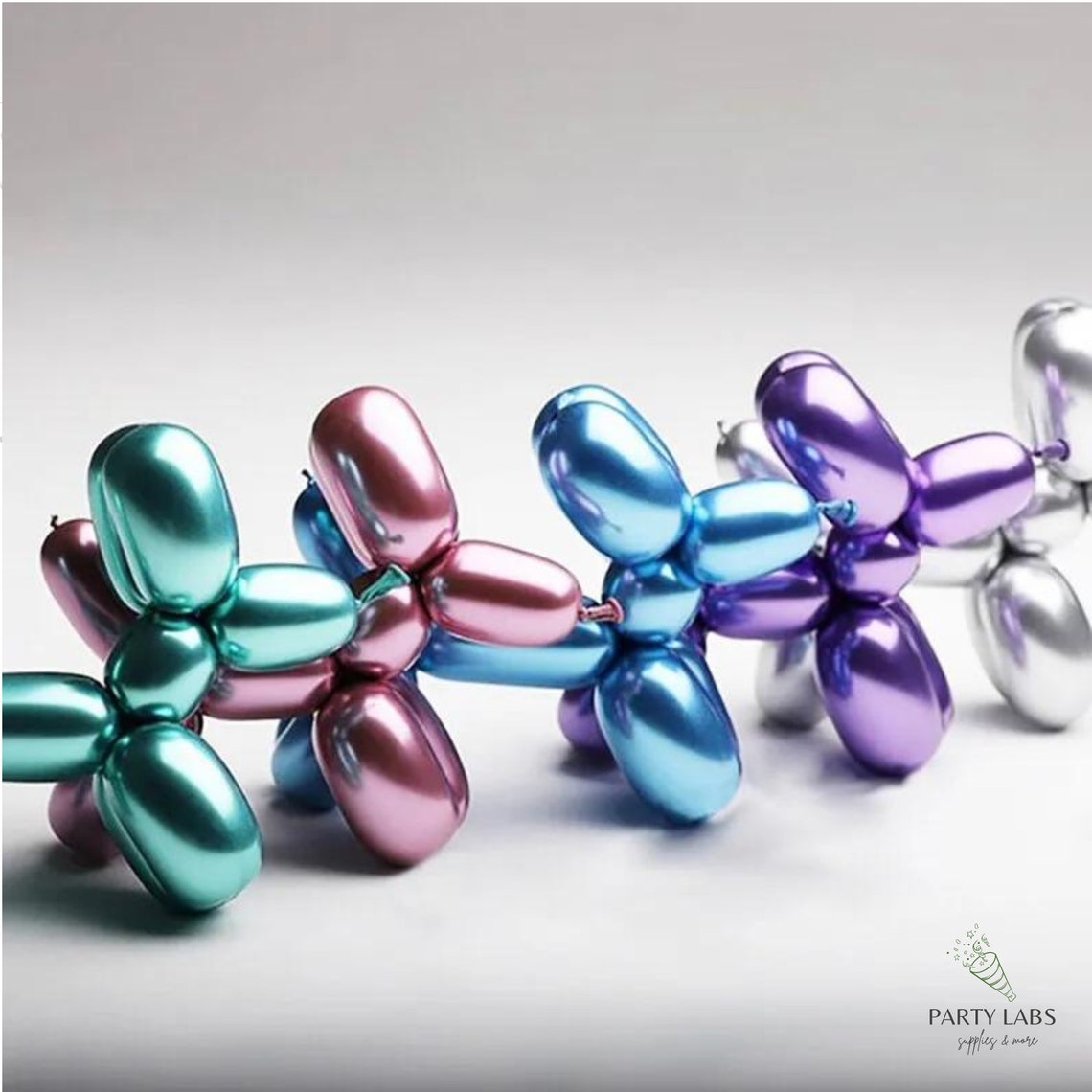 9 Color Long Magic Twisting Balloons for Making Animals | Premium ...