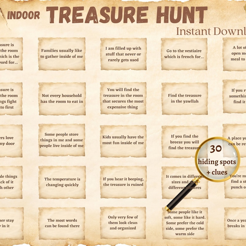 Treasure Hunt - Etsy
