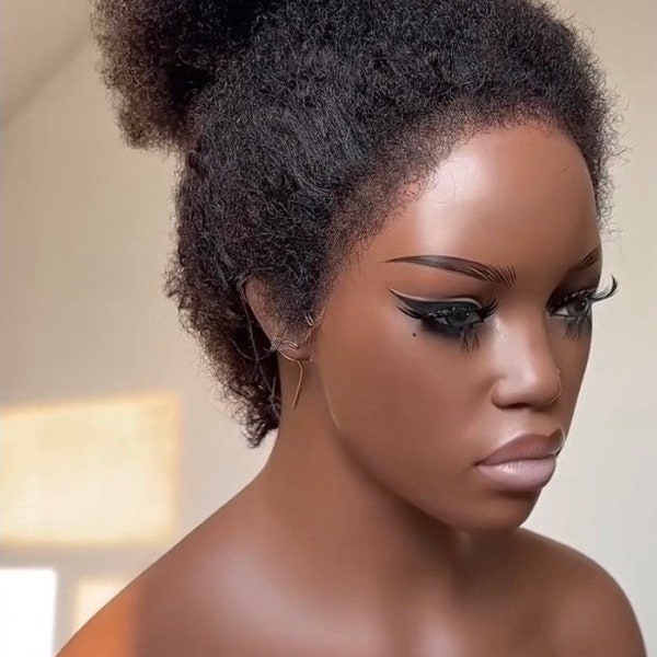 Real Human Hair Wig - Etsy