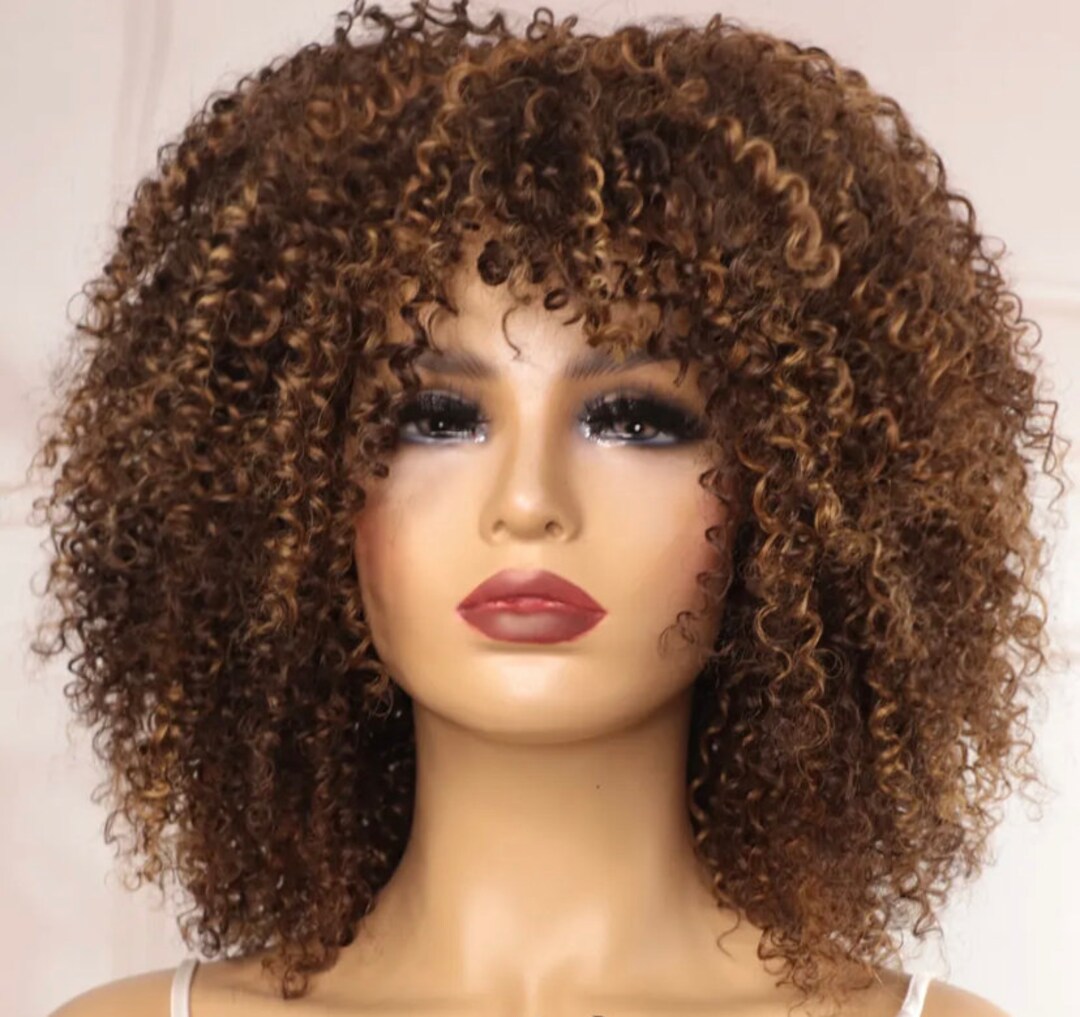 100% Natural Real Hair Wig 12 Inch - Etsy
