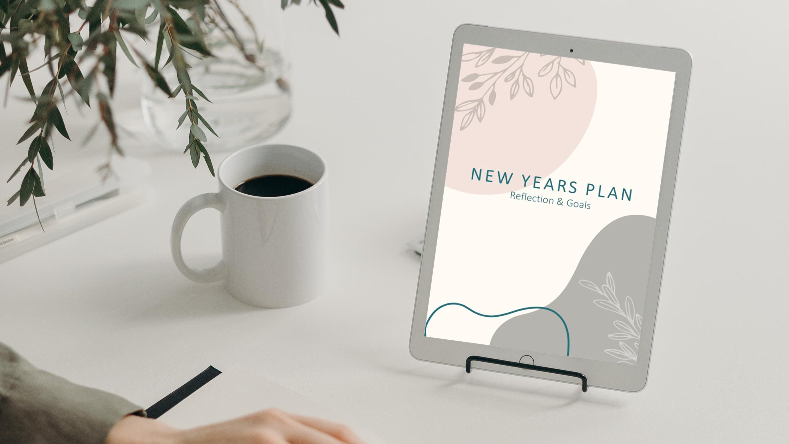 NEW YEARS PLAN 2024 (english) - Reflection, Goals, New Year, Review ...