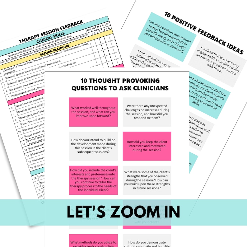 Speech Therapy Supervision, SLP Clinical Supervision, Speech Therapy ...