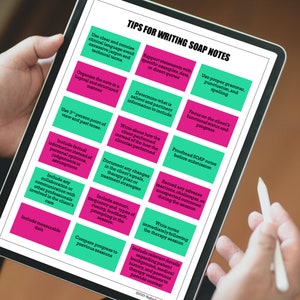 Speech Therapy SOAP Notes, SLP Notes, SOAP Notes for Slps, Speech ...