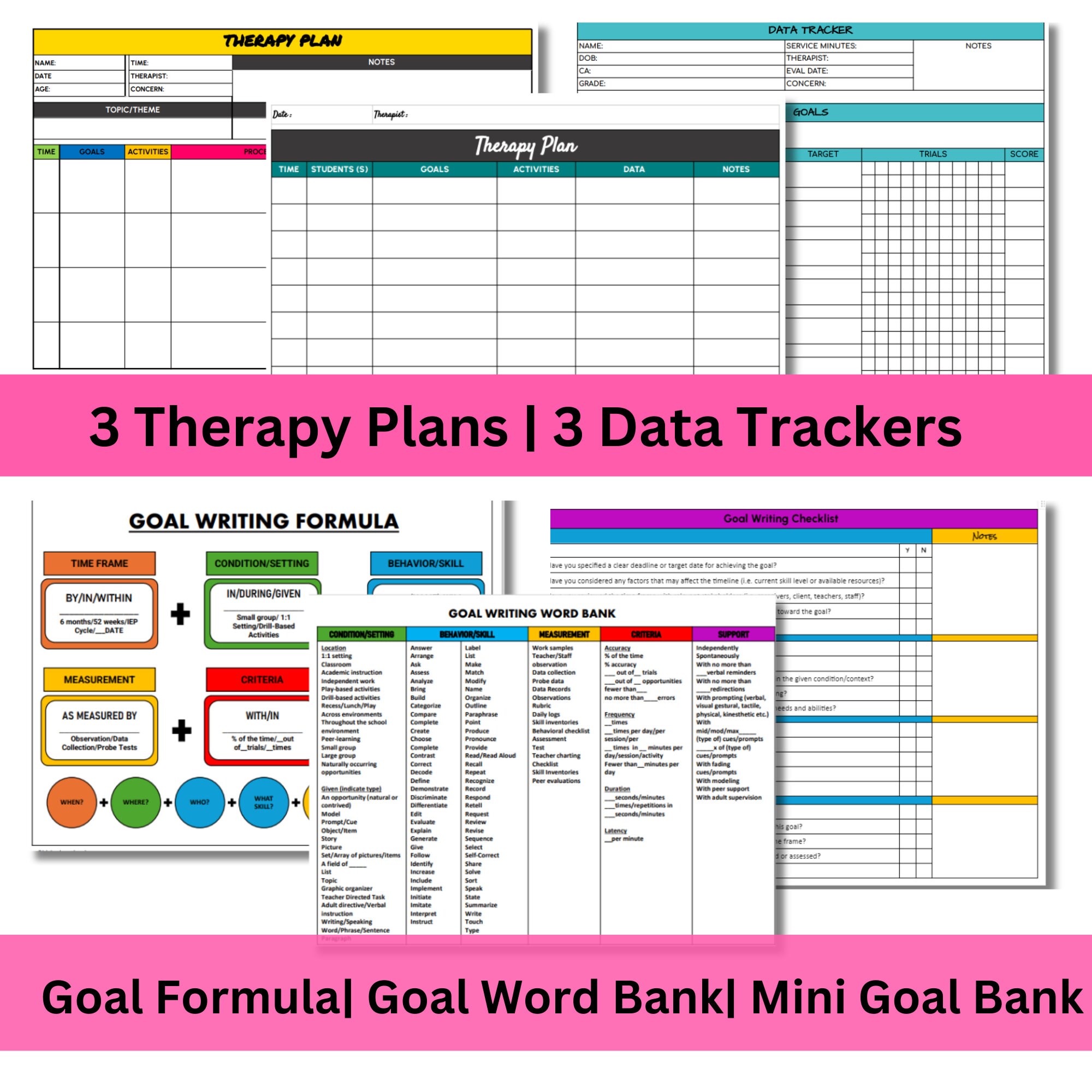 SLP Therapy Mega Bundle| Speech Therapy Lesson Plans| Speech Therapy ...