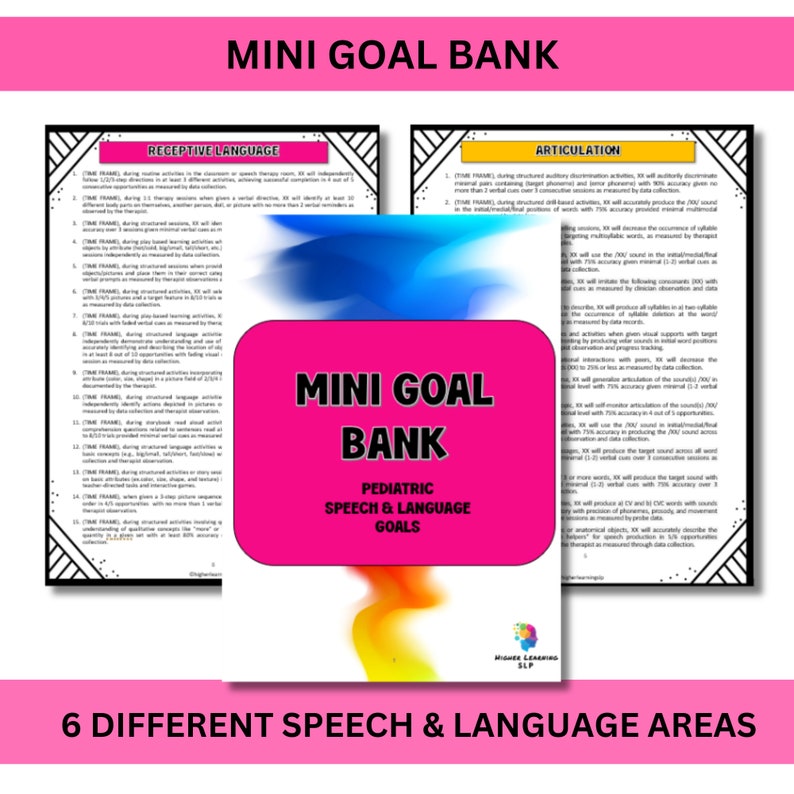 SLP Therapy Mega Bundle| Speech Therapy Lesson Plans| Speech Therapy ...
