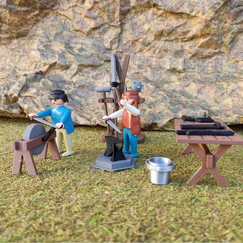 Herrero Playmobil Personalizado - Accesorios Impresión 3D - Playmobil ...