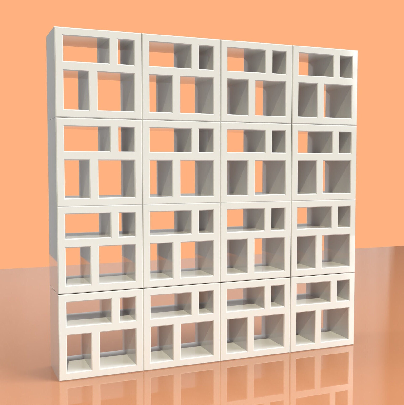 Set of 8 Breeze Blocks 3D Model Digital File Download - Etsy