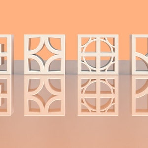 Set of 8 Breeze Blocks - 3D Model - Digital File Download - Etsy