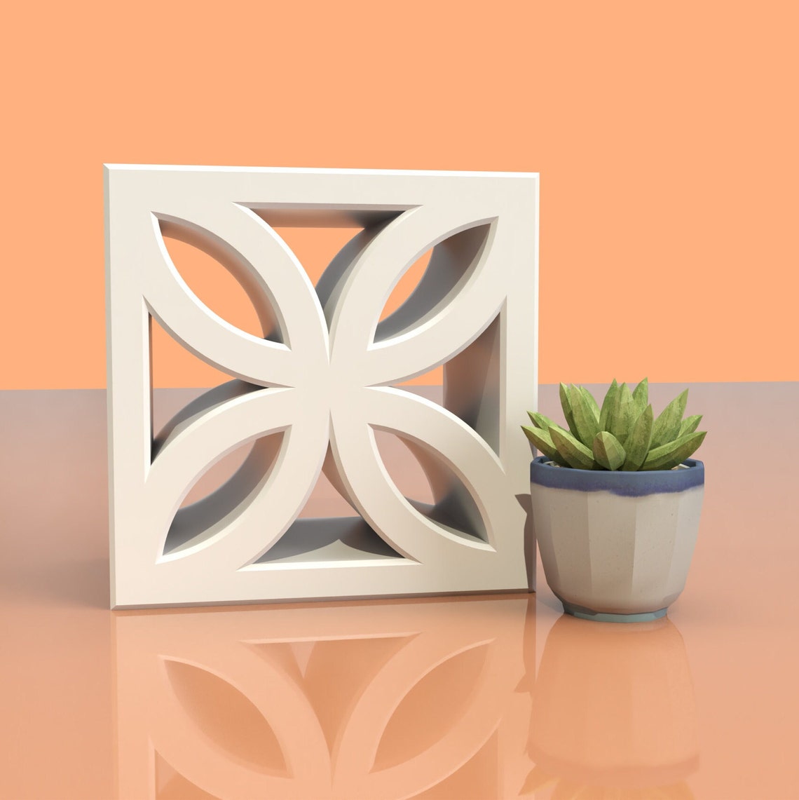 Set of 8 Breeze Blocks 3D Model Digital File Download - Etsy