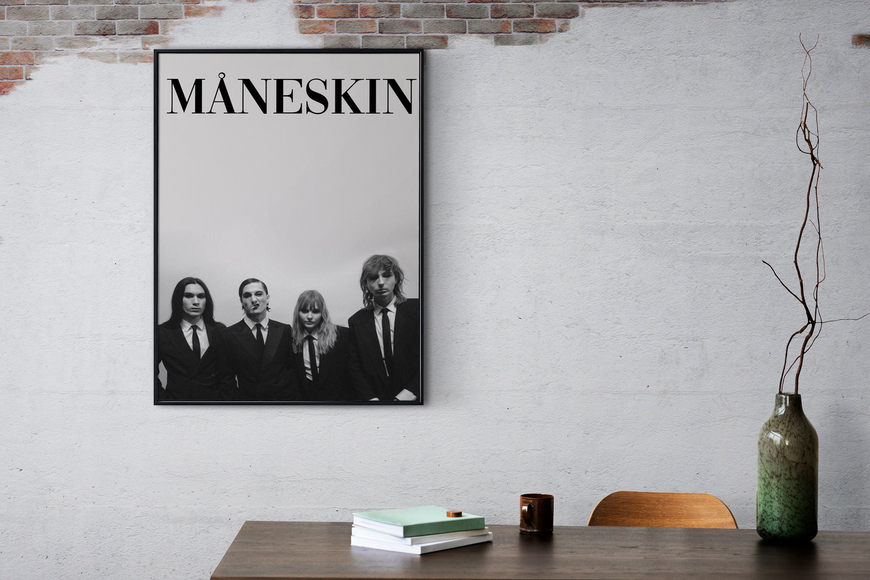 Maneskin Poster, Album Cover Poster, Music Poster, Premium Product ...