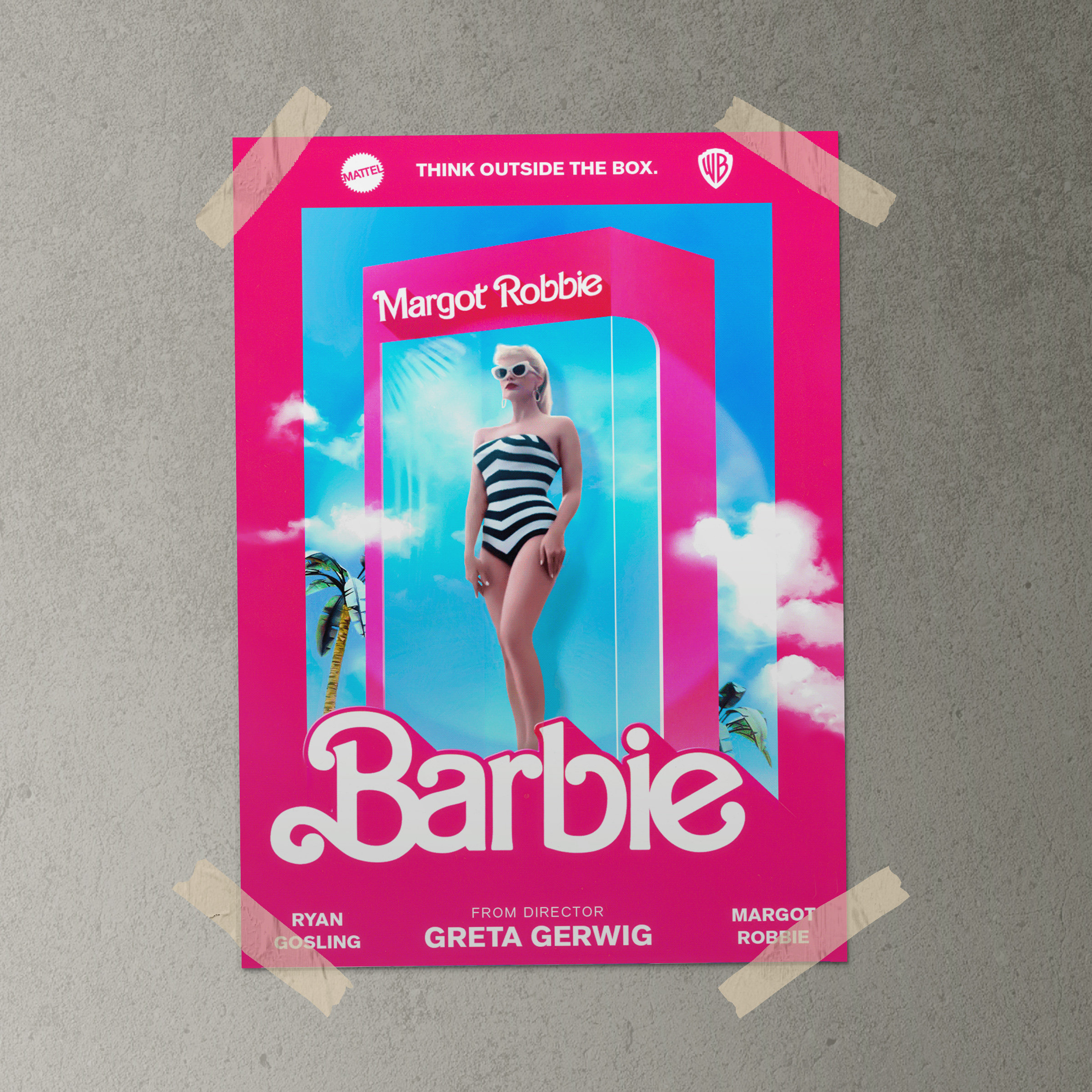 Barbie: Barbie the Movie Poster, Barbie 2023 Movie Poster, Wall Art ...