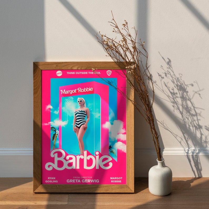 Barbie: Barbie the Movie Poster, Barbie 2023 Movie Poster, Wall Art ...