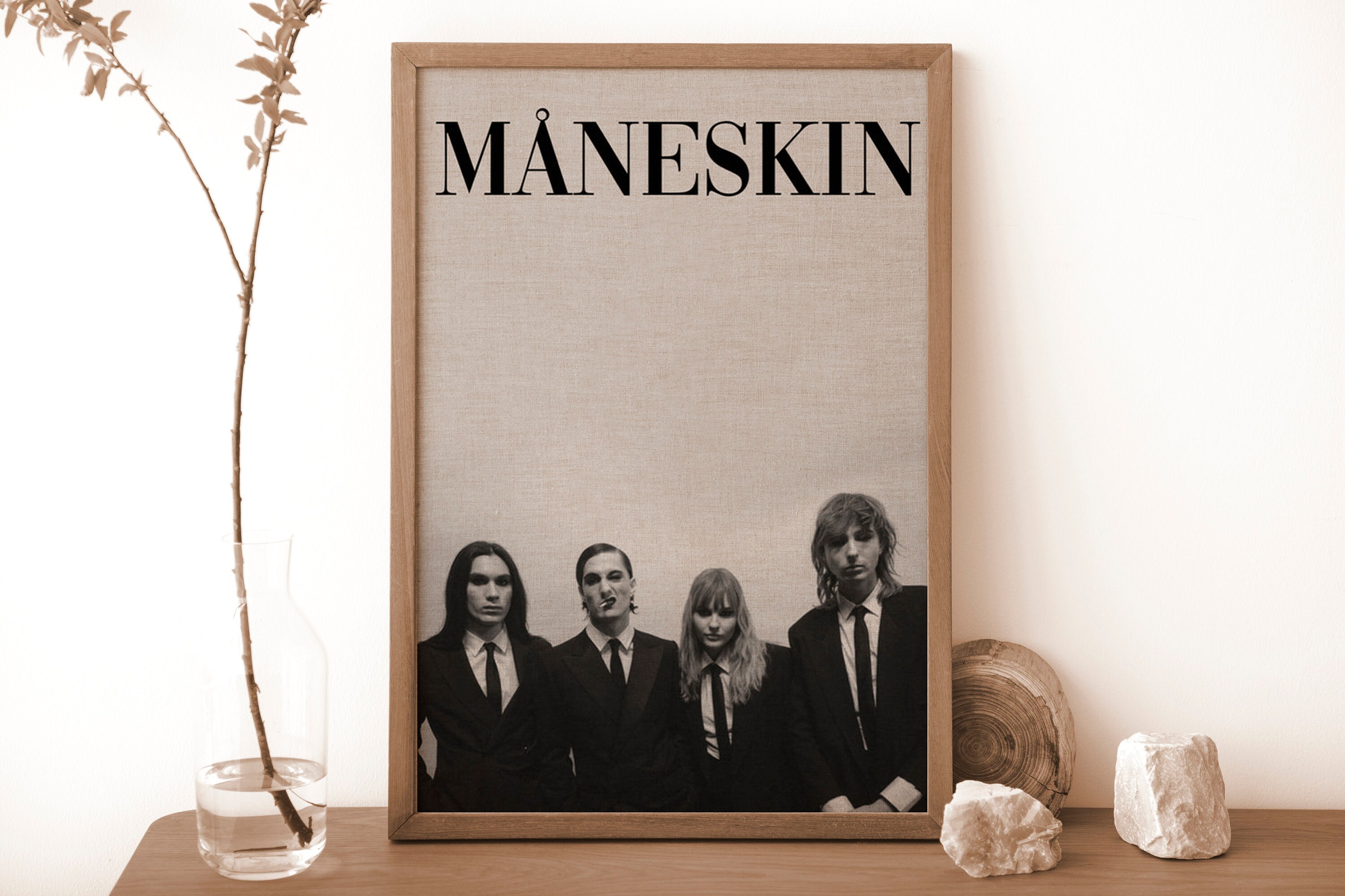 Maneskin Band Tour 2023 Maneskin Album Cover Poster