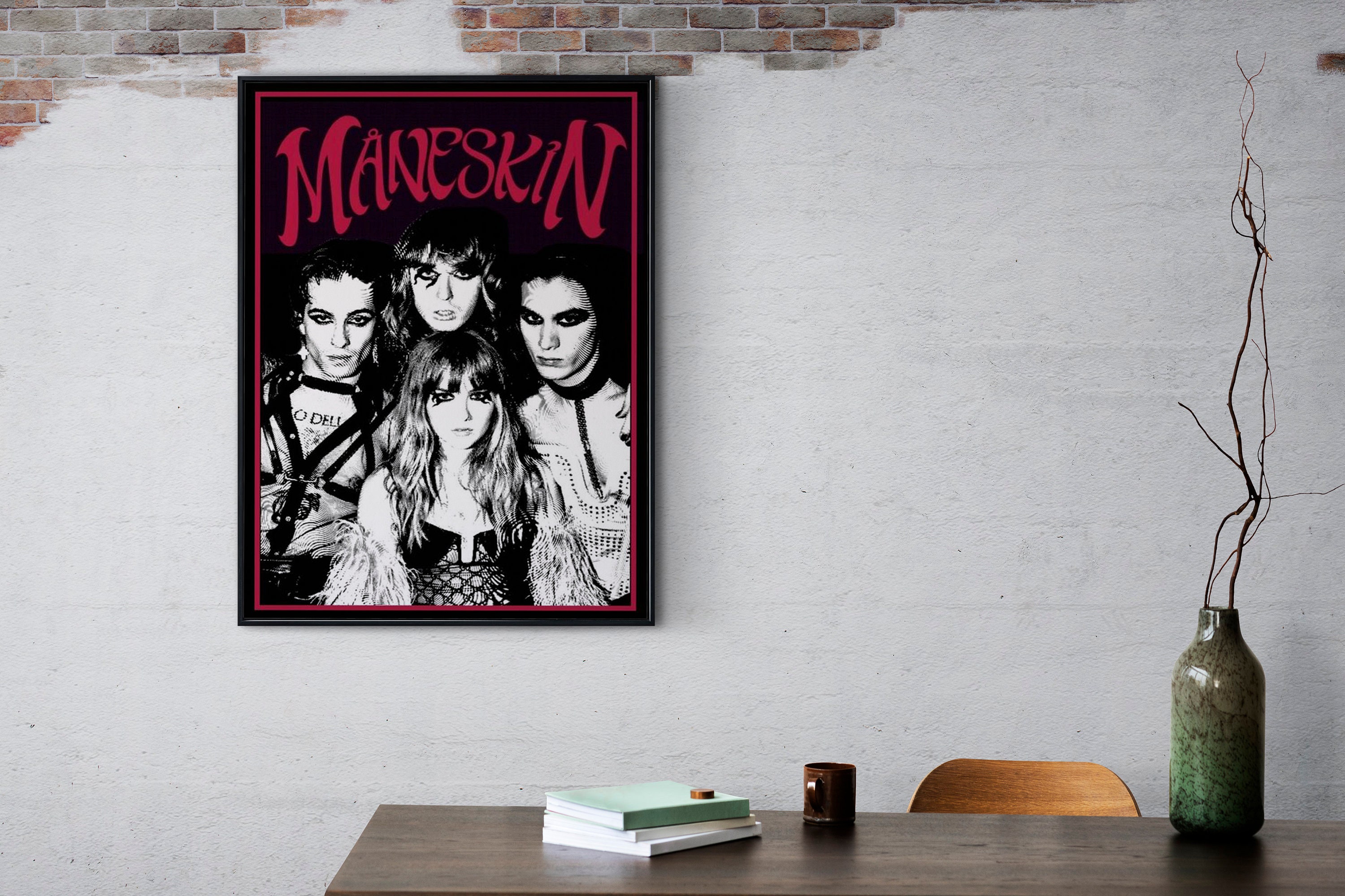 Maneskin Poster, Album Cover Poster, Music Poster, Premium Product ...