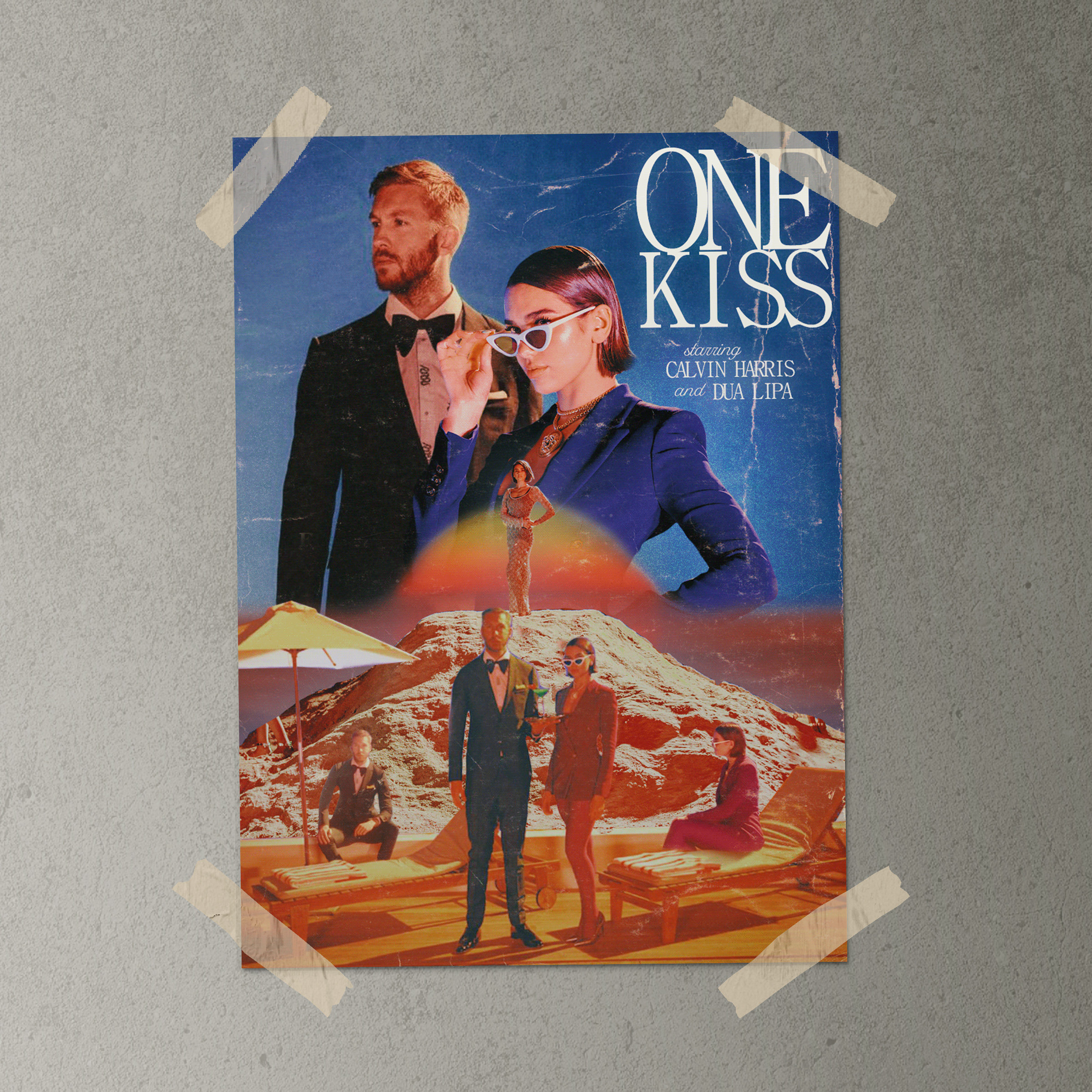 Dua Lipa Poster, Calvin Harris Poster sold by Erin Anderson | SKU ...