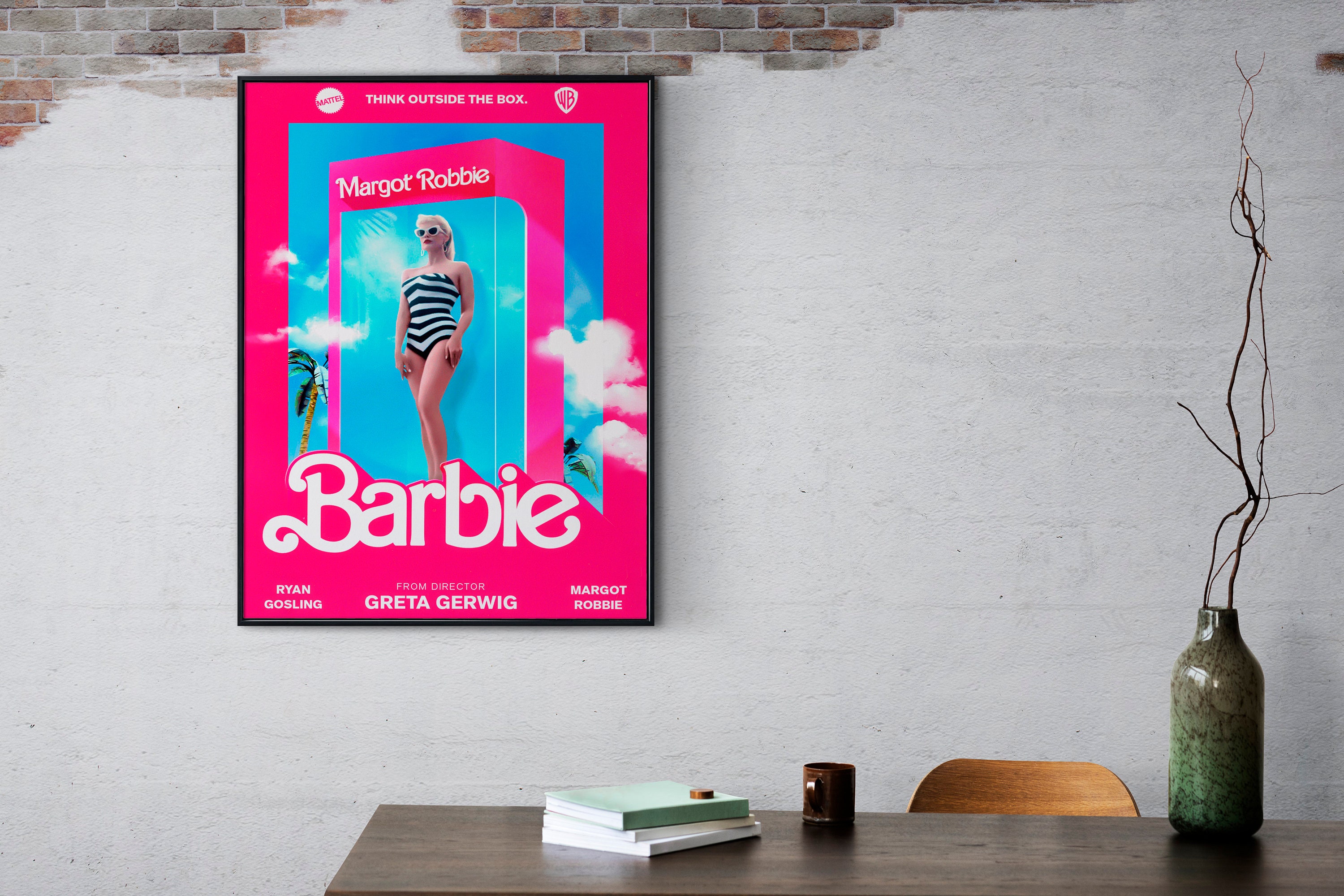 Barbie: Barbie The Movie Poster, Barbie 2023 Movie Poster Designed ...